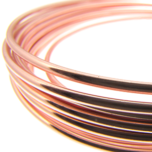 Craft Wire 14 Gauge Rose Gold Qty:10 Feet – The Beading Room
